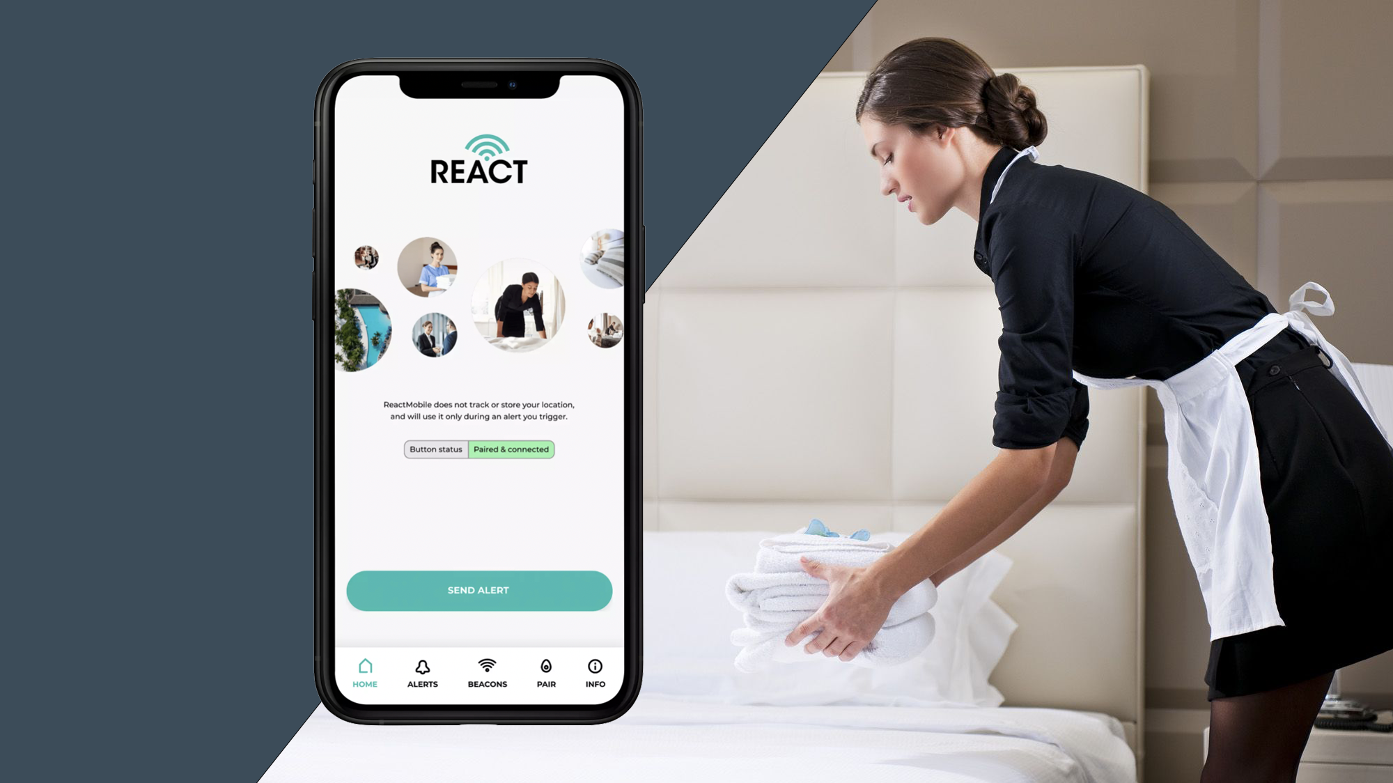 React Mobile To Showcase Hospitalitys Best In Class Employee Safety Platform At Pyramid Global